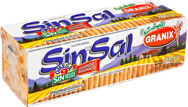 Galletitas Granix Sin Sal 185g