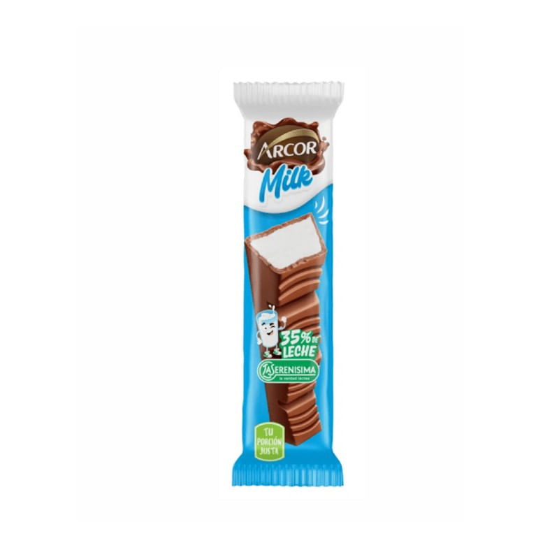Tableta Arcor Chocolate con Leche Milk 12g