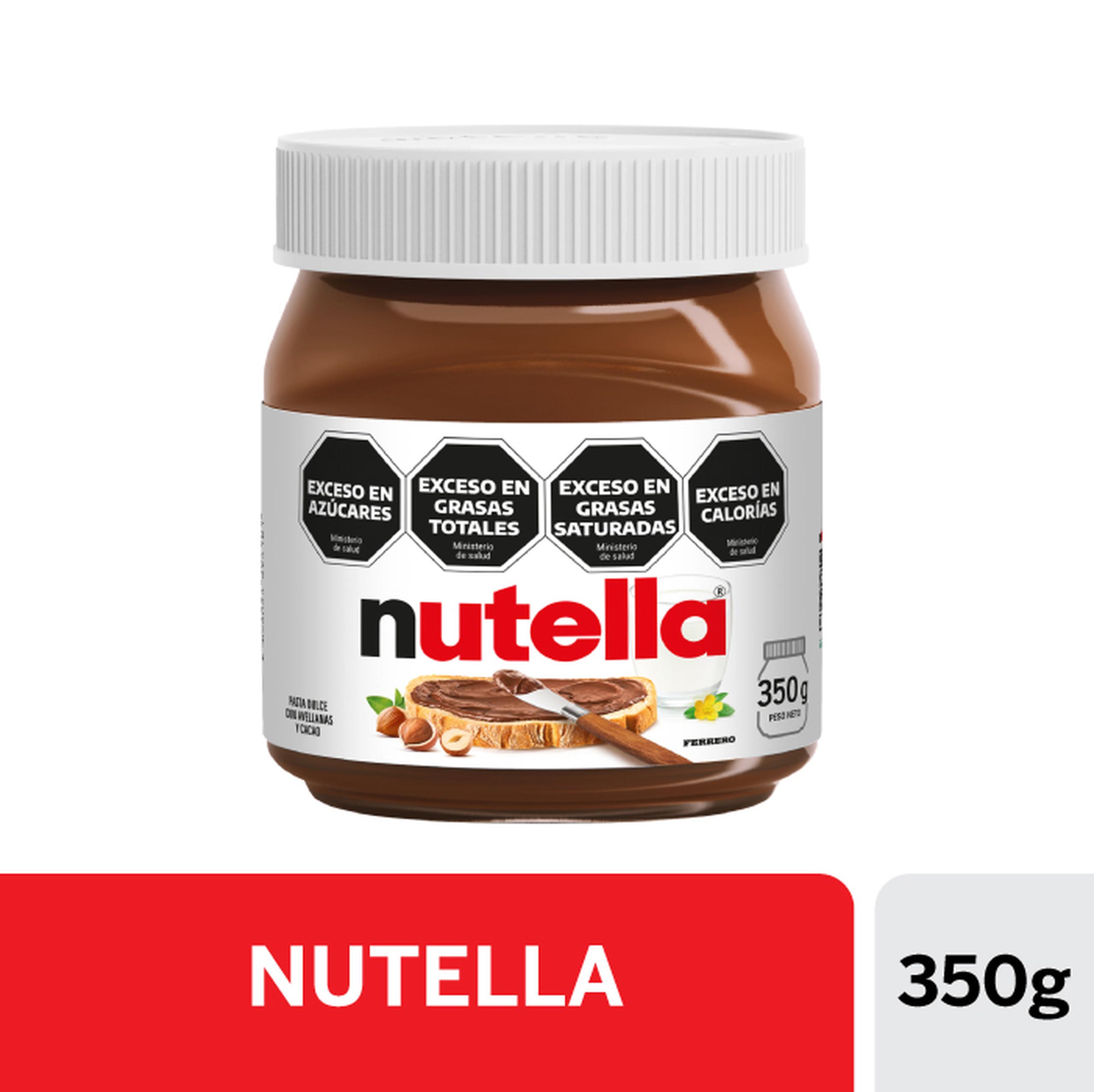 Crema Chocolate y Avellana Nutella 350gr