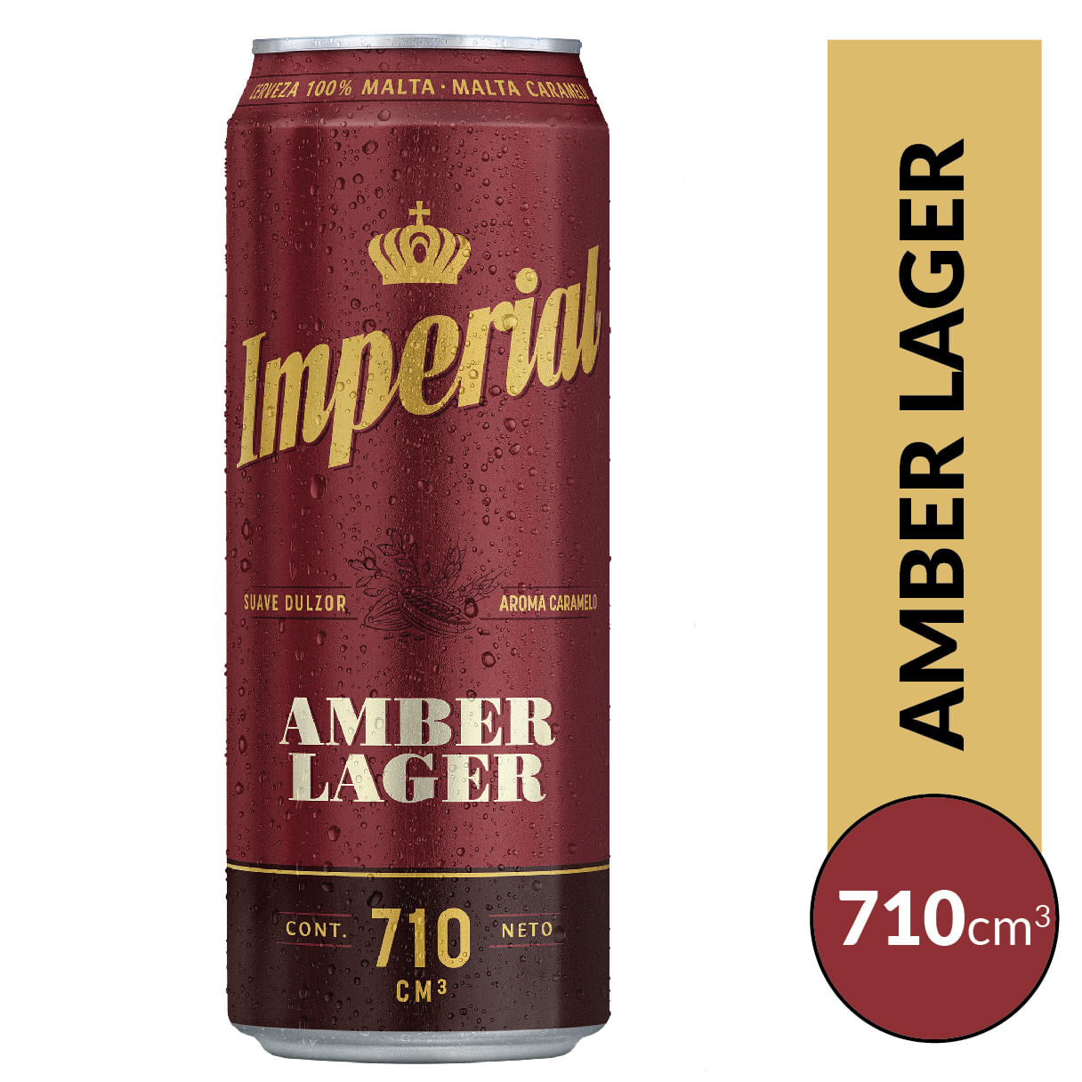 CERVEZA AMBER LATON