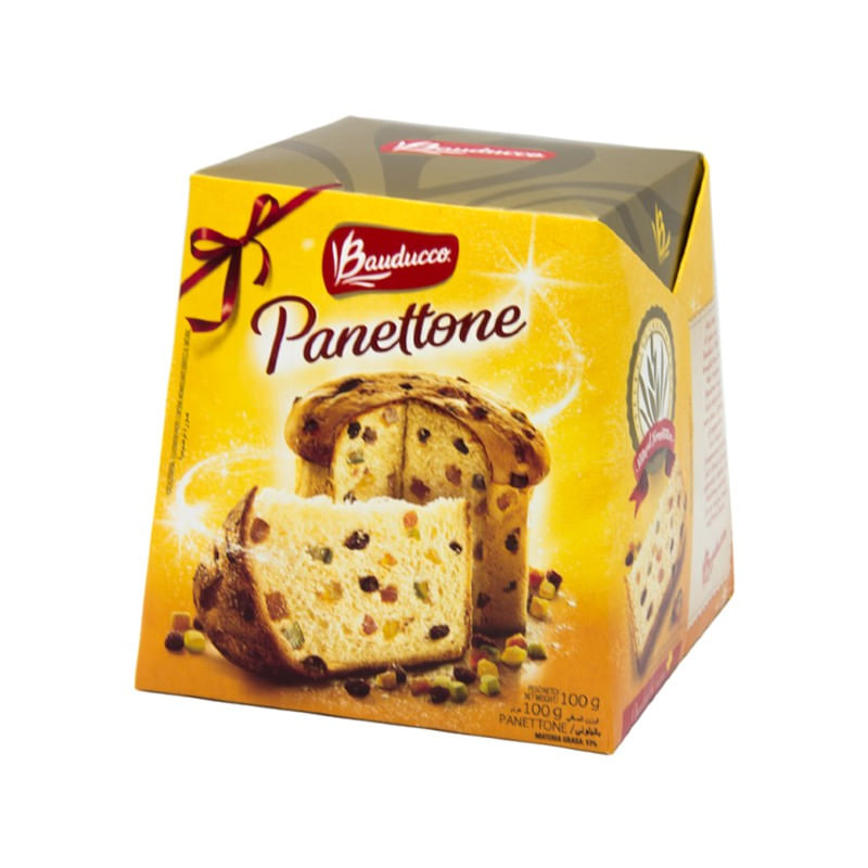 Mini Panettone Bauducco Con Frutas 80g