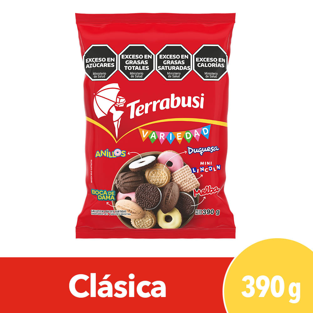 Galletitas Variedad Terrabusi 390g