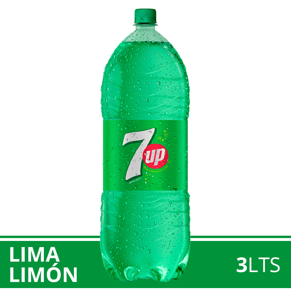 Gaseosa 7Up Lima-Limón 3L
